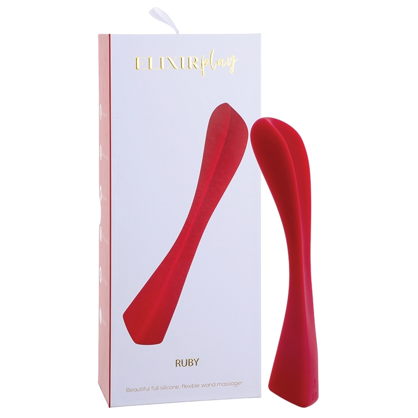 Elixir Play Ruby Ultra Flexible Vibrator – The RESOURCE by Molly