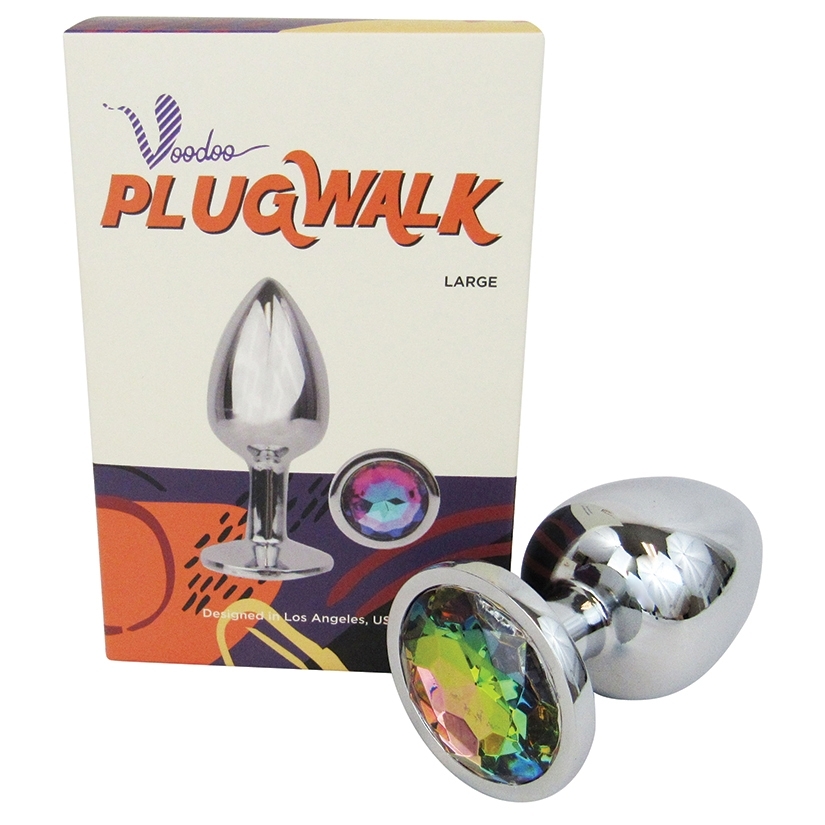 Plug Walk Weighted Metal Plugs with Gem Adornments by Voodoo Toys – The ...