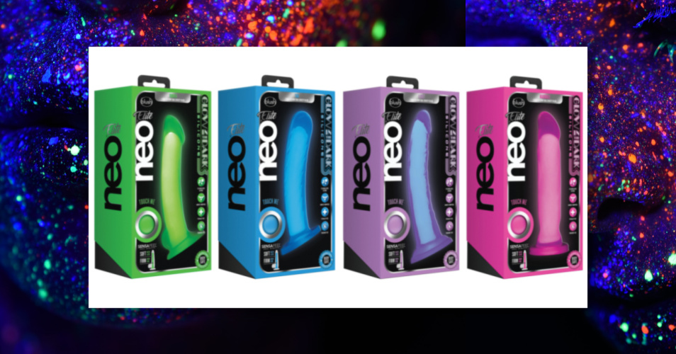 Neo Elite Glow in the Dark Silicone Dual Density Dildos by Blush – The ...