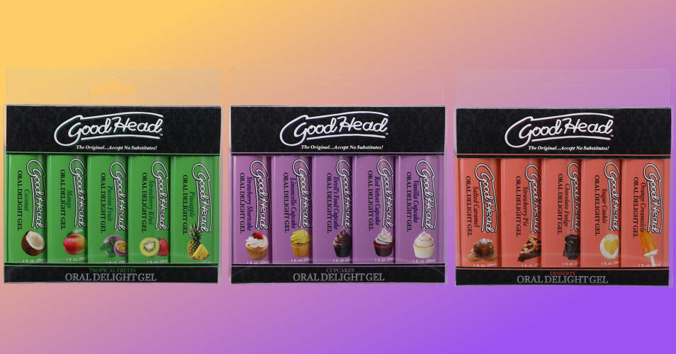 GoodHead Oral Delight Gel Themed 5-Packs by Doc Johnson – The RESOURCE ...