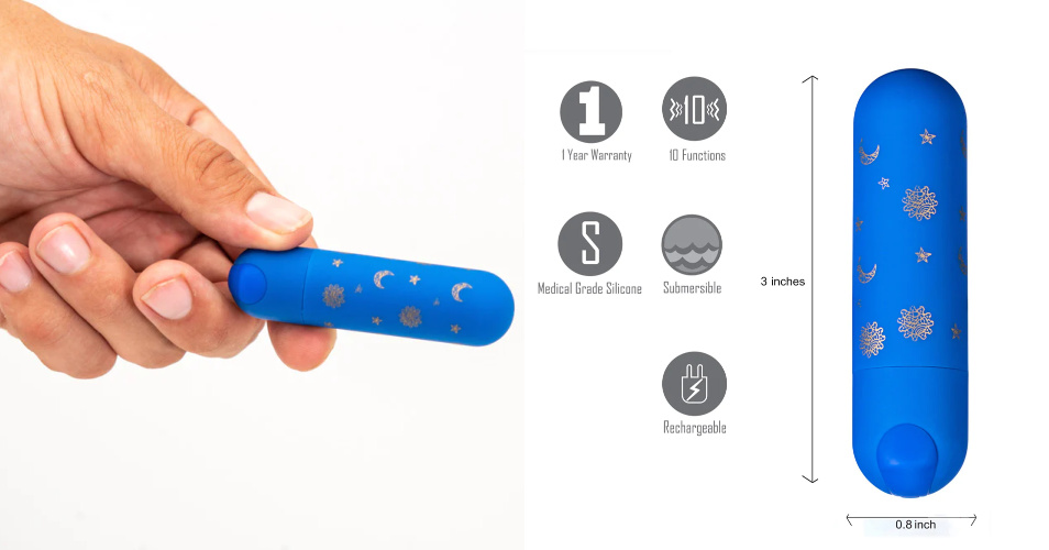 10-Function Super-Charged Designer Mini Bullets by Maia Toys – The ...