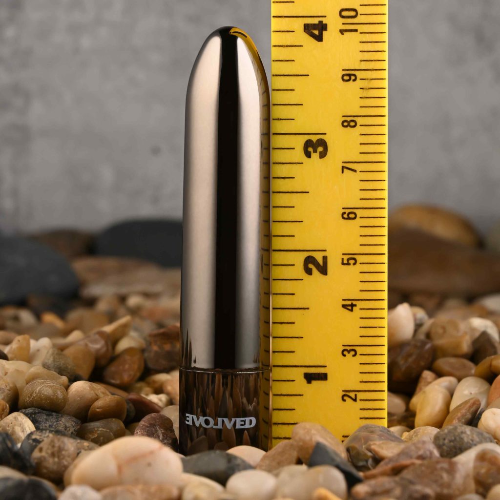 Real Simple Rechargeable Black Chrome Bullet by Evolved – The RESOURCE ...