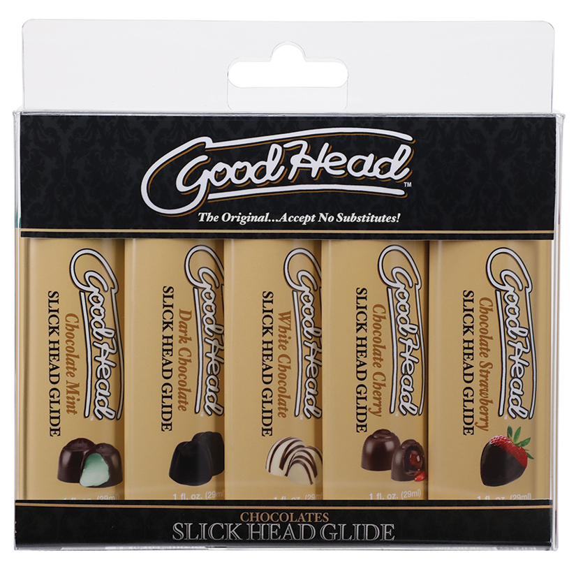 Slick Head Glide Chocolates 5 Pack from the GoodHead collection by Doc ...