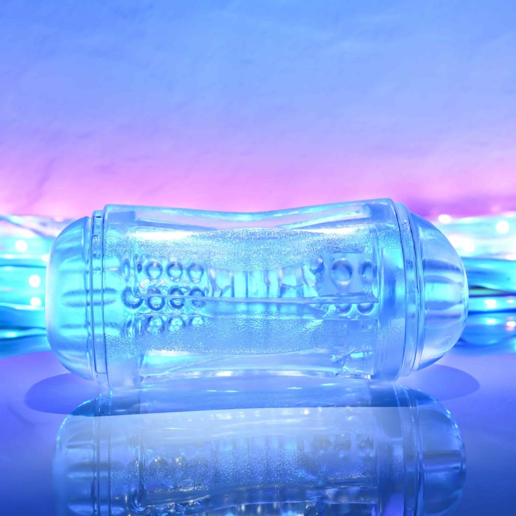 Double Fantasy Double Ended Clear Stroker from Gender X by Evolved ...