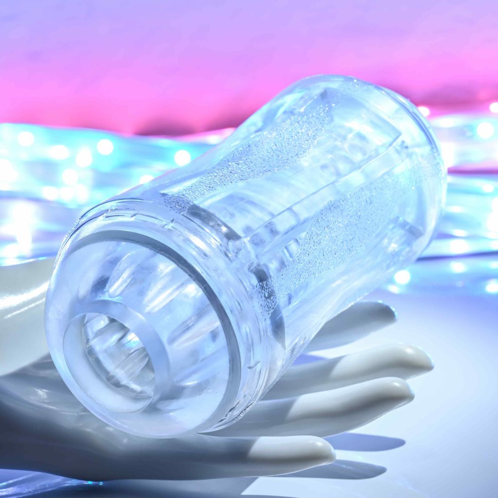 Double Fantasy Double Ended Clear Stroker from Gender X by Evolved ...