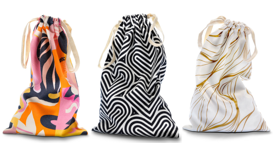 The Collection Stylish Lint-Free Cotton Toy Bags by Blush – The ...