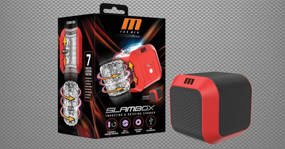 SlamBox Automatic Masturbator with 360° Rotational Stroking from M for Men by Blush – The ...