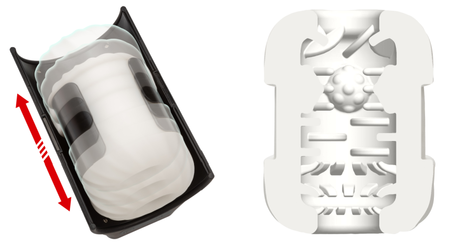 Power Thruster Self-contained Rechargeable Stroker with Vigorous ...