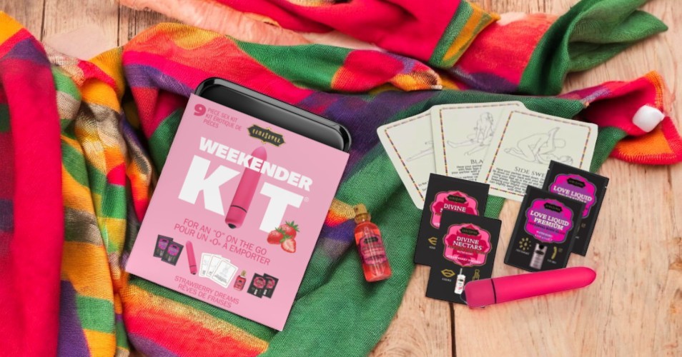 Vibe Weekender Kit 9 Piece Gift Set with Bullet by Kama Sutra – The ...