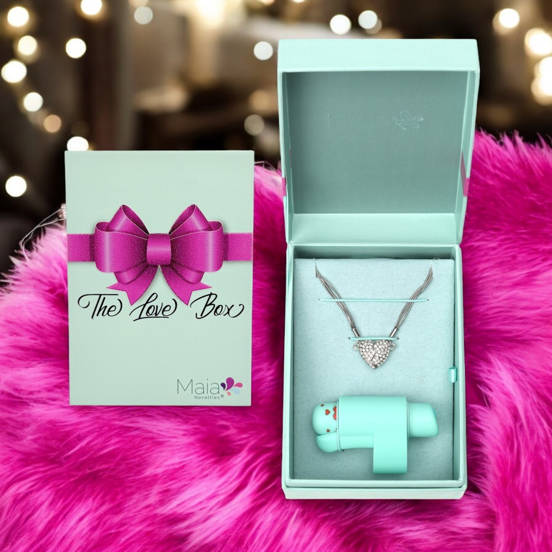 The Love Box Gift Set with Mini Jaguar Bullet, Finger Sleeve, and ...