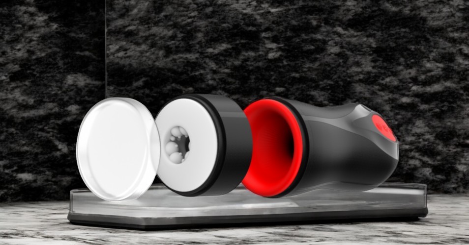 Relip Automatic Masturbator + Blow Job Cup + Performance Trainer with Twisting and Tightening ...